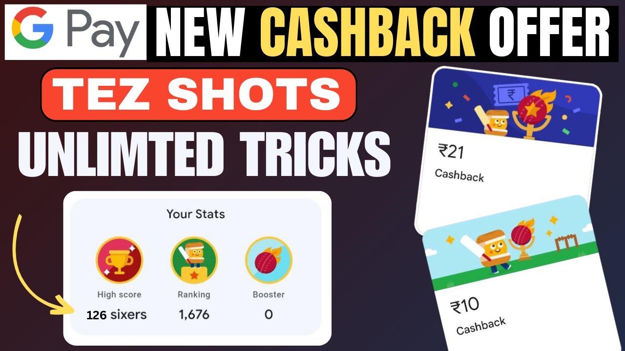(OVER NOW) Gpay Tez Shots | Gpay Tez Shots Unlimited Sixer |Gpay ...