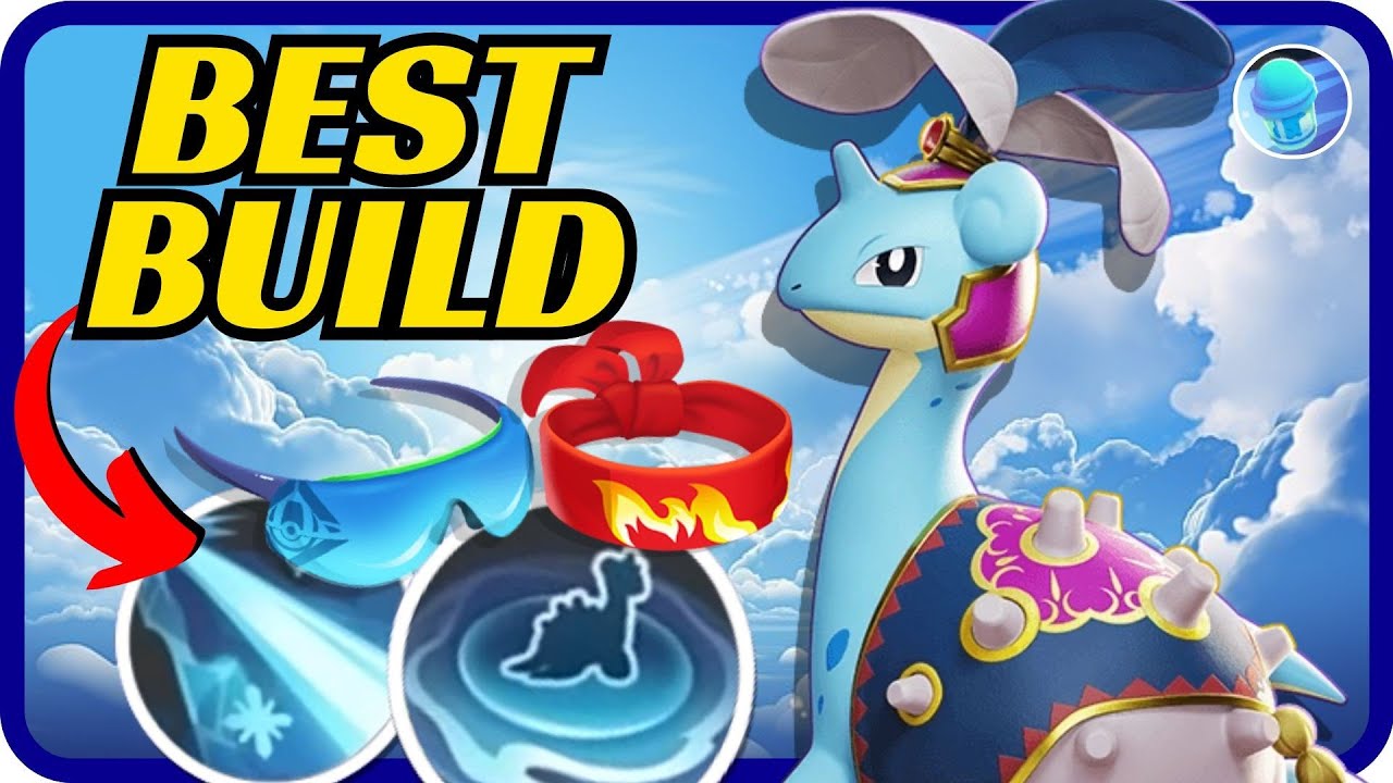 Best Lapras Build Right Now || Pokemon Unite Best Defender Gameplays ...