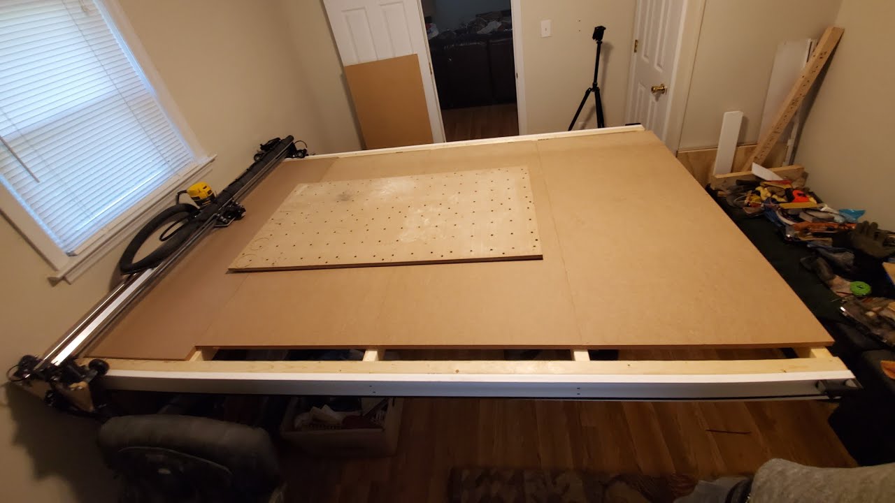Enlarged MPCNC Lowrider2 52"x82" - YouTube