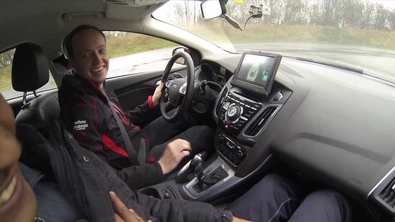 Ford "obstacle avoidance" technology - YouTube