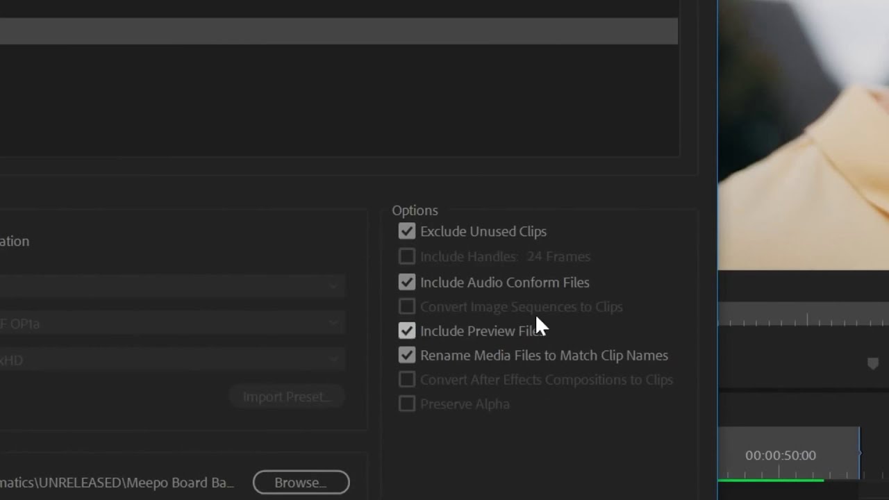 How to collect Files in Adobe Premiere Pro - YouTube