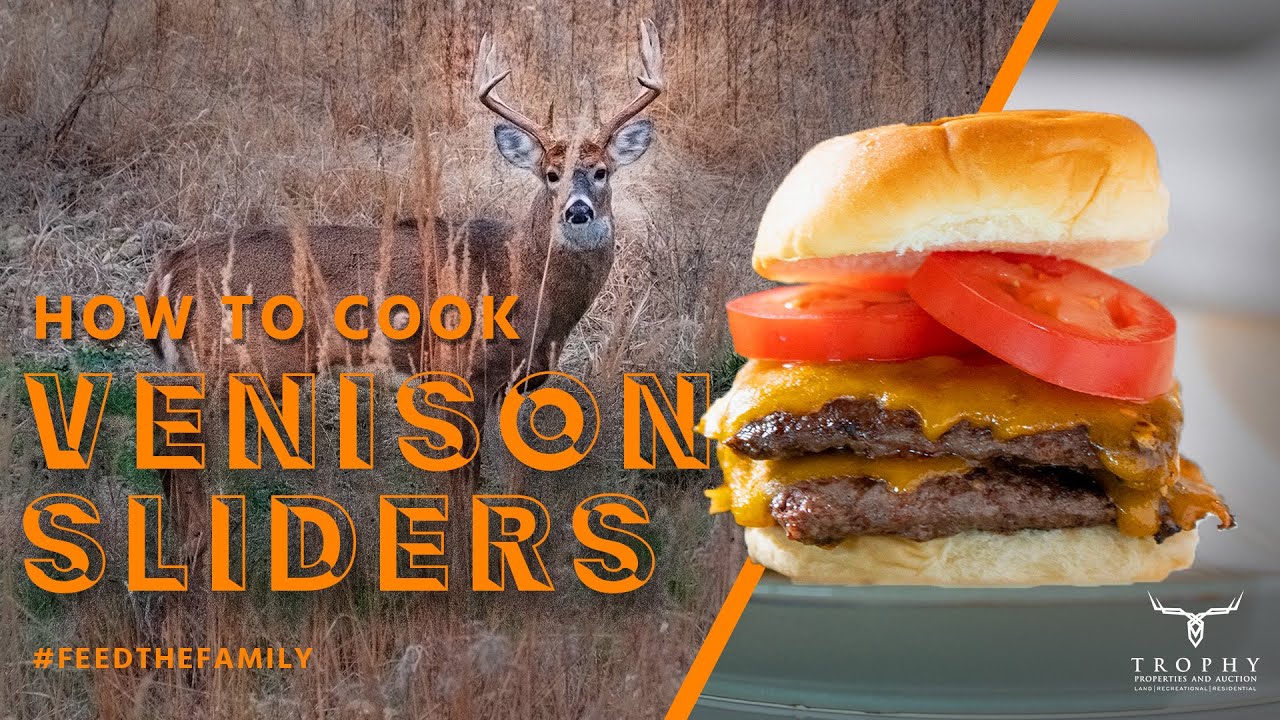 Wild Game Cooking: Venison Sliders - THE BEST WAY TO MAKE A BURGER ...