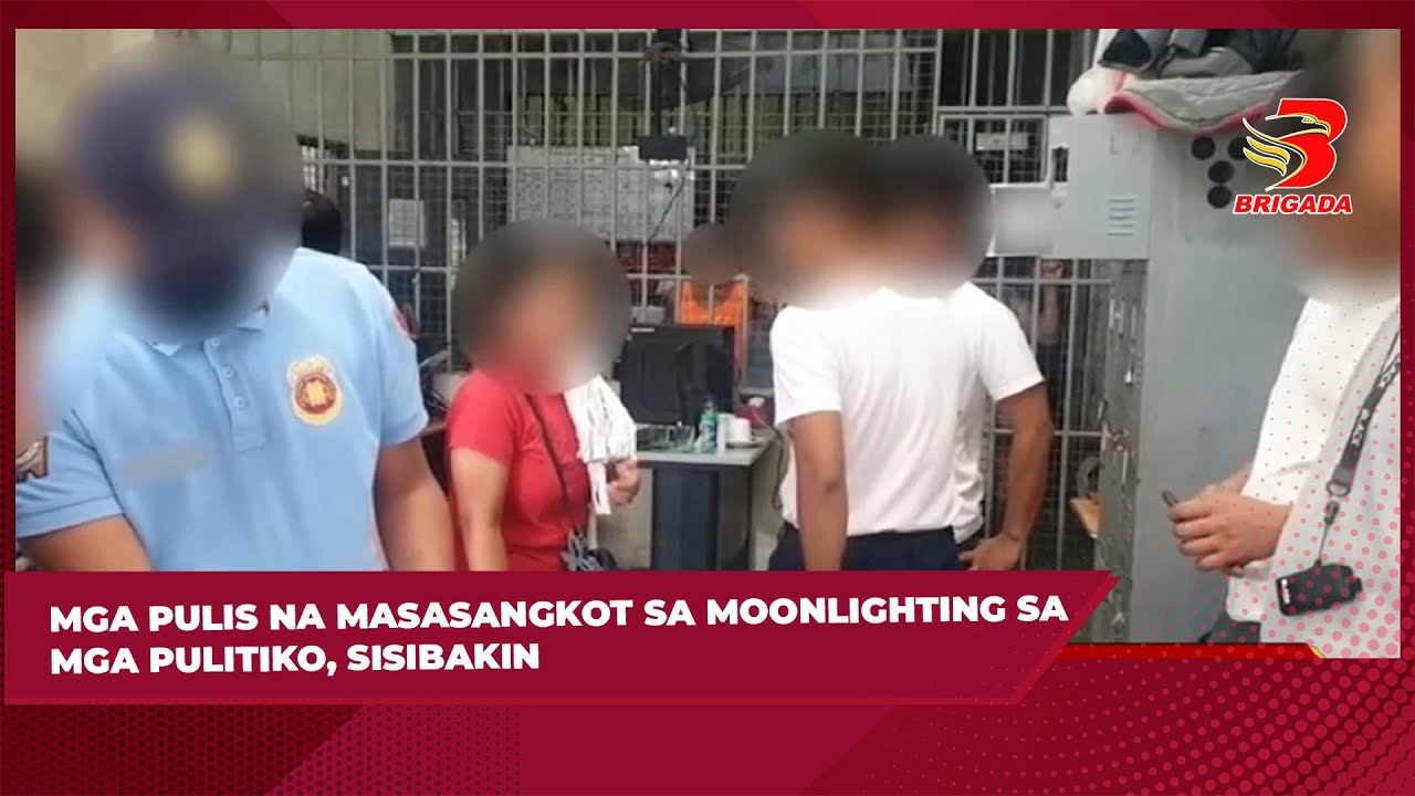 Mga pulis na masasangkot sa moonlighting sa mga pulitiko, sisibakin ...