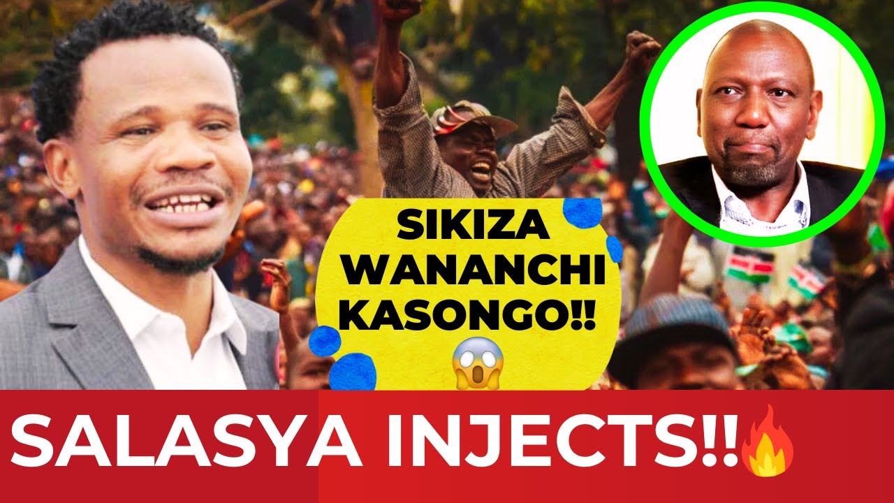 🚨🔥CROWD GOES CRAZY AS FEARLESS SALASYA SCHOOLS RUTO ON SHA AND ...