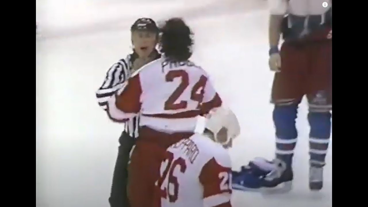 Best friends fight: Probert vs Kocur, 1993/12/17 - YouTube