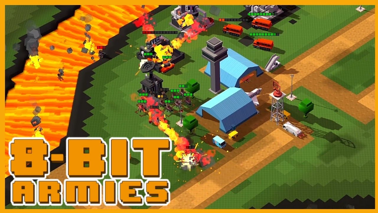 Through The Fire And Flames We'll Carry On. 8 Bit Armies (OG C&C and Red Alert Devs). Guardians ...