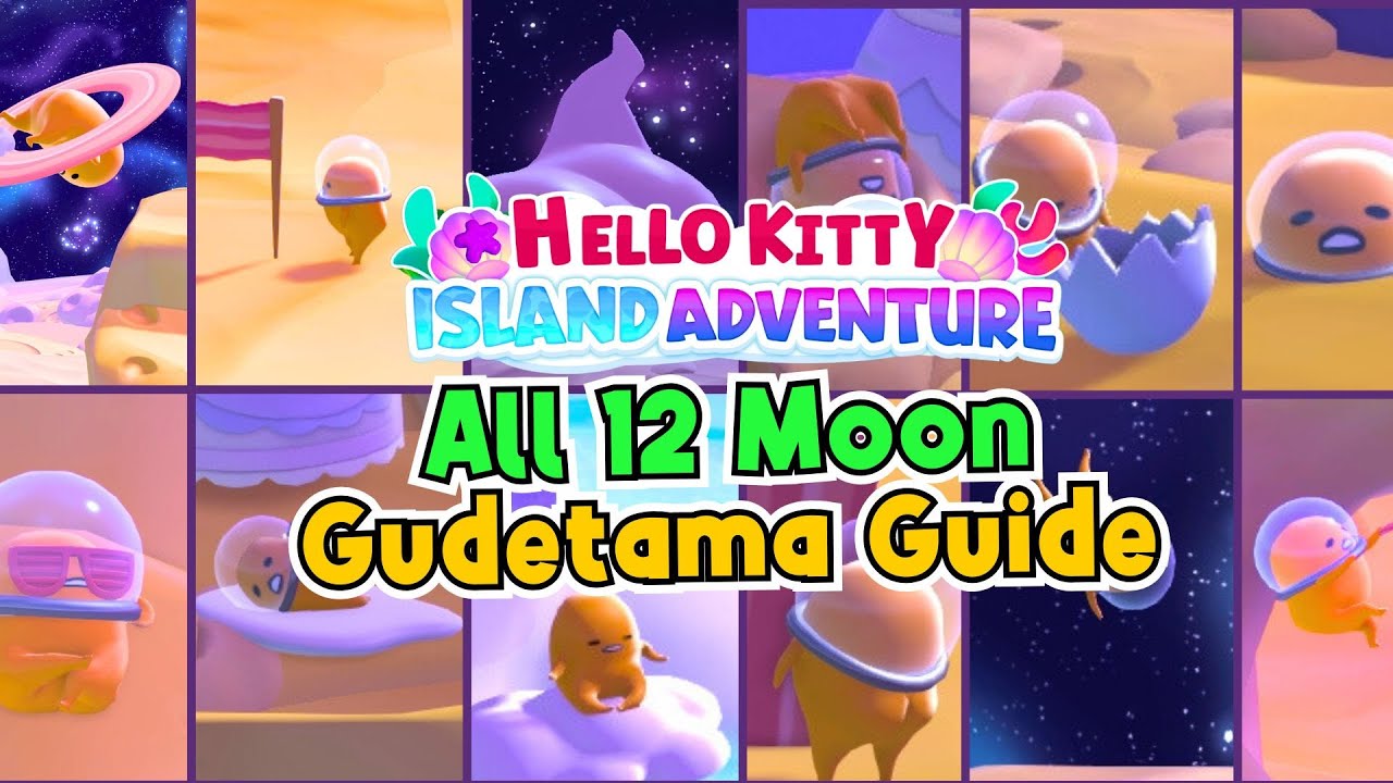 All 12 Hidden Space Gudetama Locations In Hello Kitty Island Adventure ...