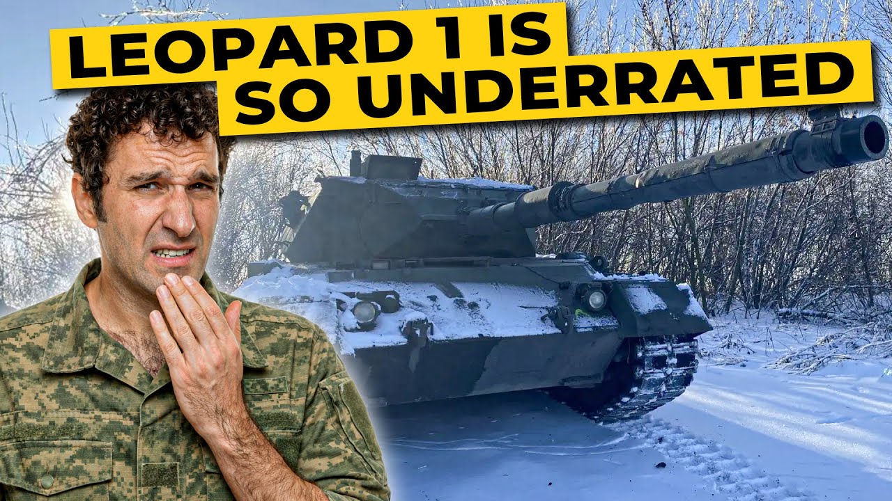 How Ukrainian Tank Crews Use German Leopard 1 on the Battlefield - YouTube
