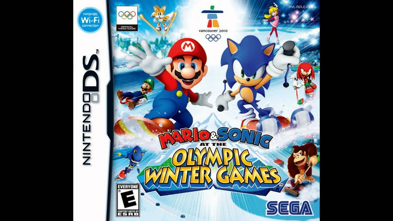 Mario and Sonic at the Olympic Winter Games DS - Polastraits - YouTube