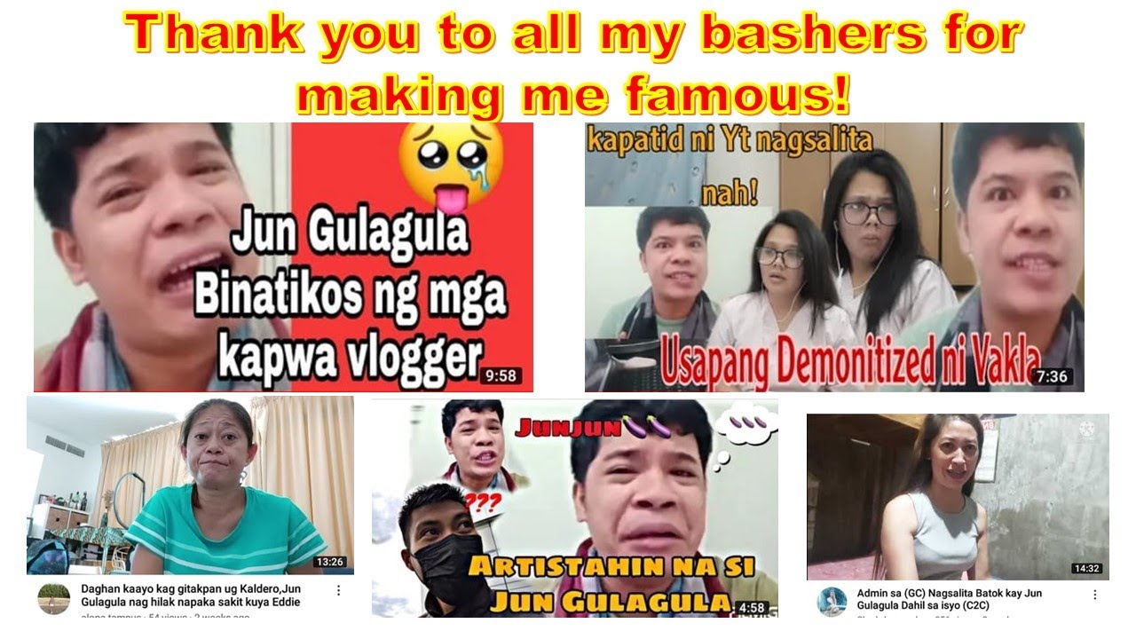 Thank you to all my BASHERS for making me more famous! - YouTube