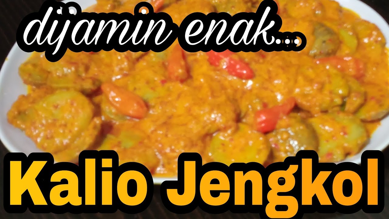 Kalio Jengkol - YouTube
