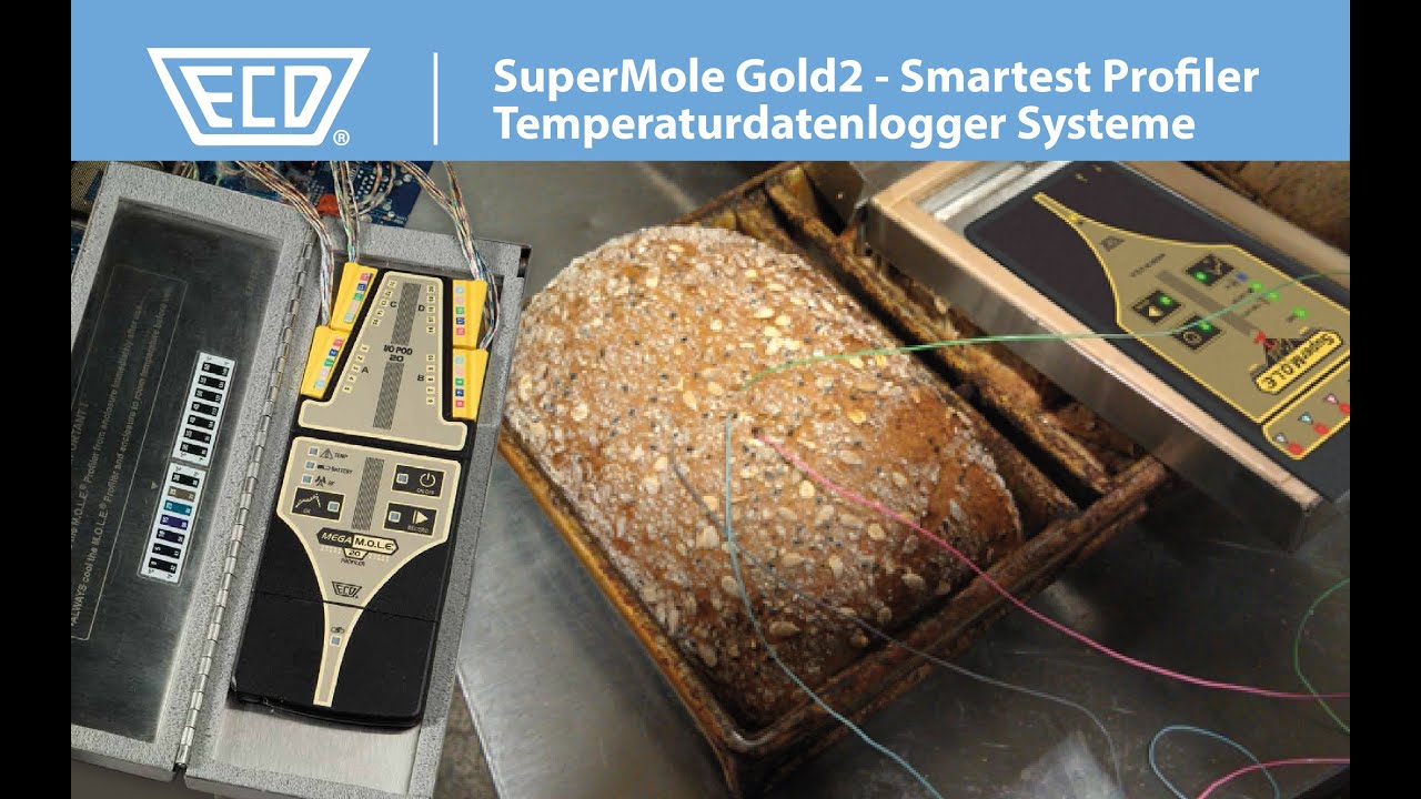 ECD SuperMOLE Gold 2 | 6 Kanal Thermal Profiler | Temperaturdatenlogger ...
