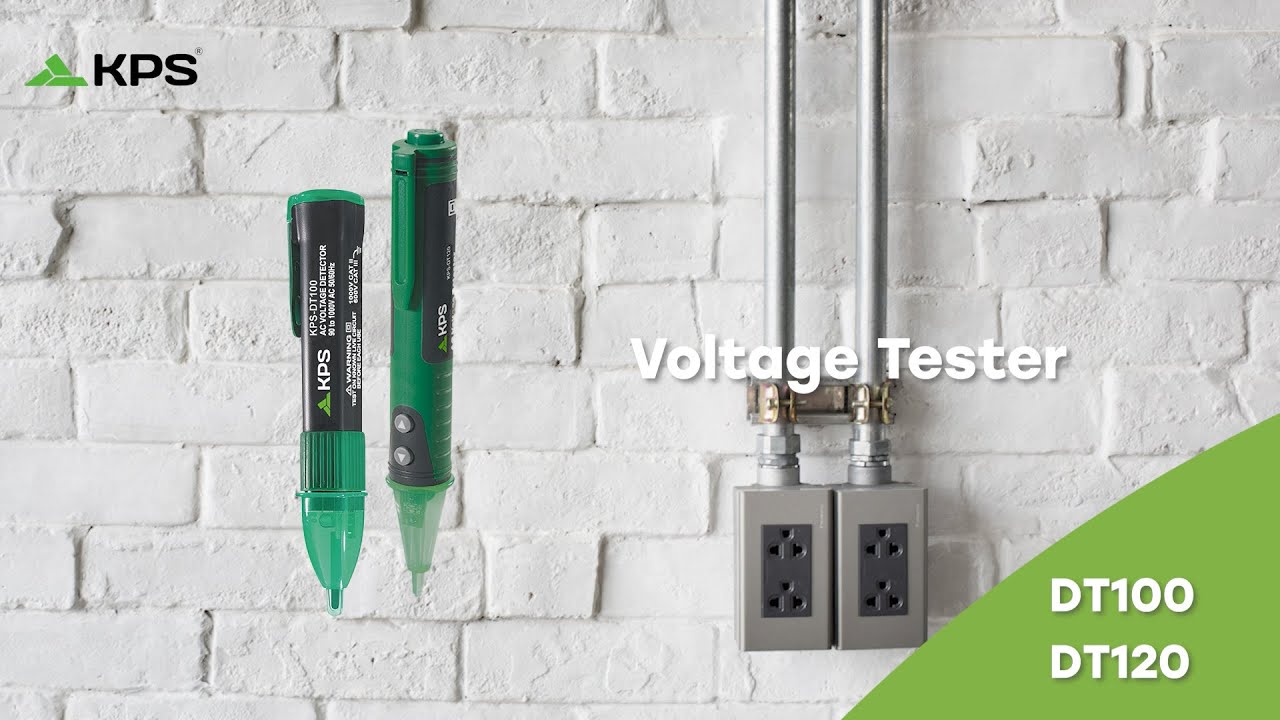 KPS DT100 & DT120 Voltage Testers - YouTube