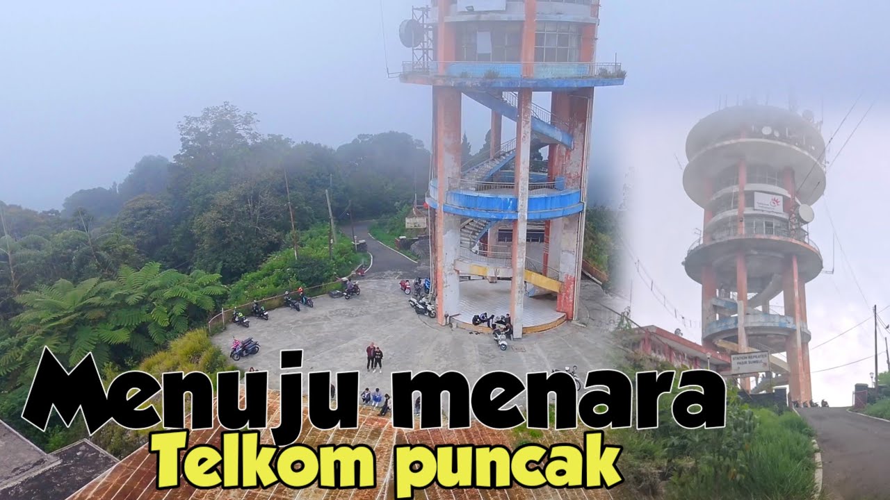 PERJALANAN INDAH MENUJU TOWER TELKOM PUNCAK BOGOR..‼️ View nya juara ...