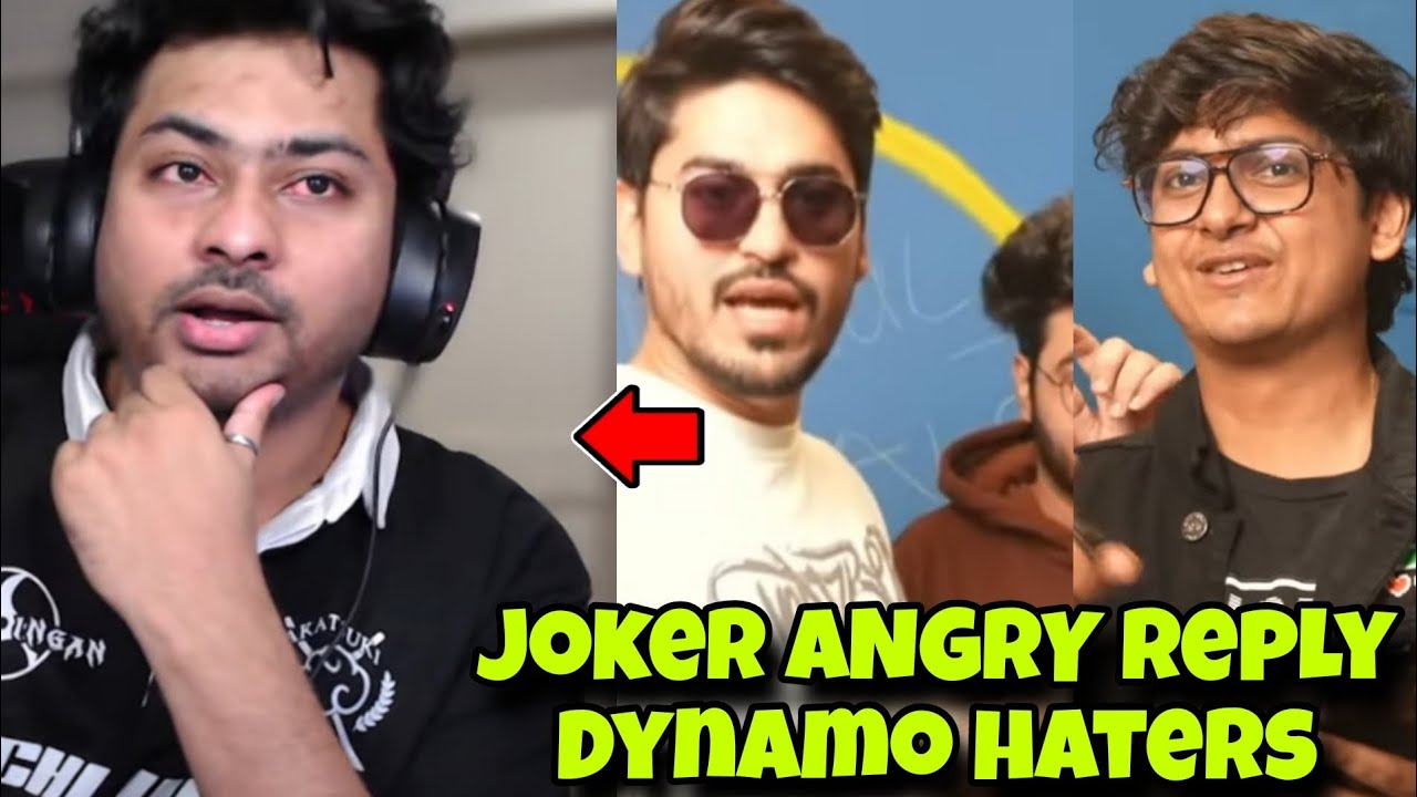 S8ULJoker Angry Reply On Dymamo Haters 😡 Dynamo Reply Org Shutdown - YouTube
