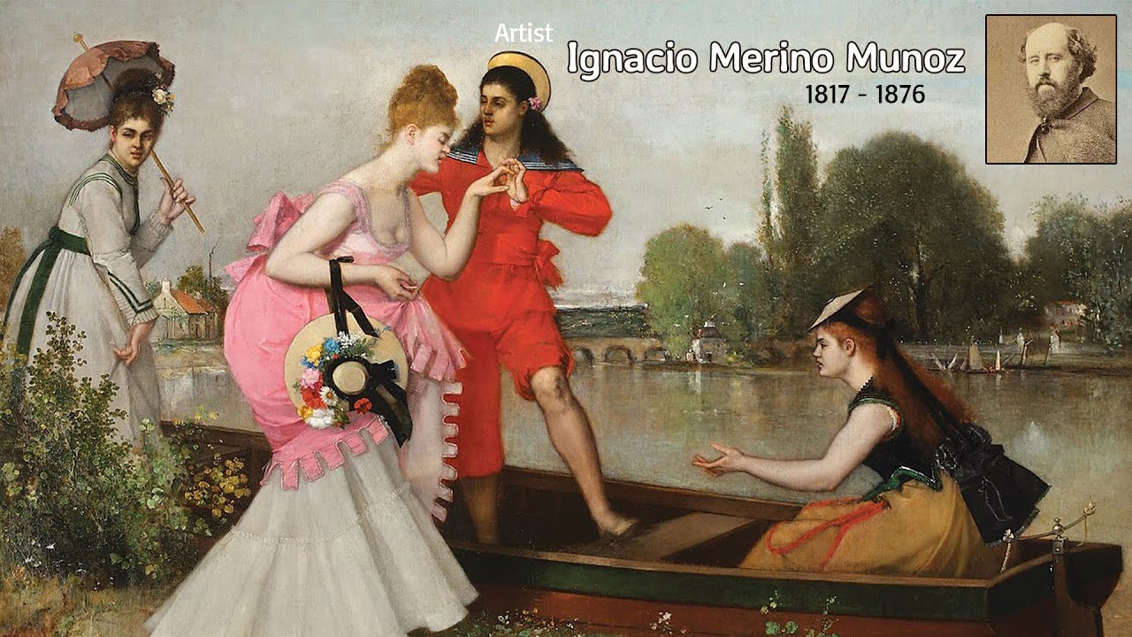 Artist Ignacio Merino Munoz (1817 - 1876) Peruvian Painter | WAA - YouTube