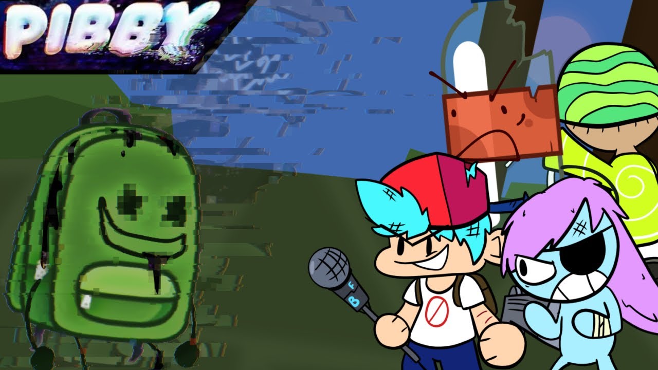 FNF x Pibby || Glitchy Modulation - (VS Backpack and Airy) - YouTube