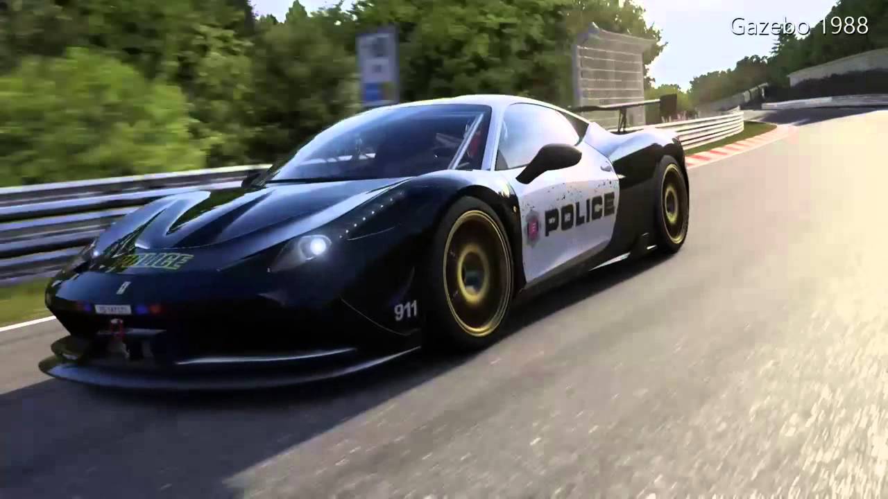 458 Speciale Police Car - YouTube