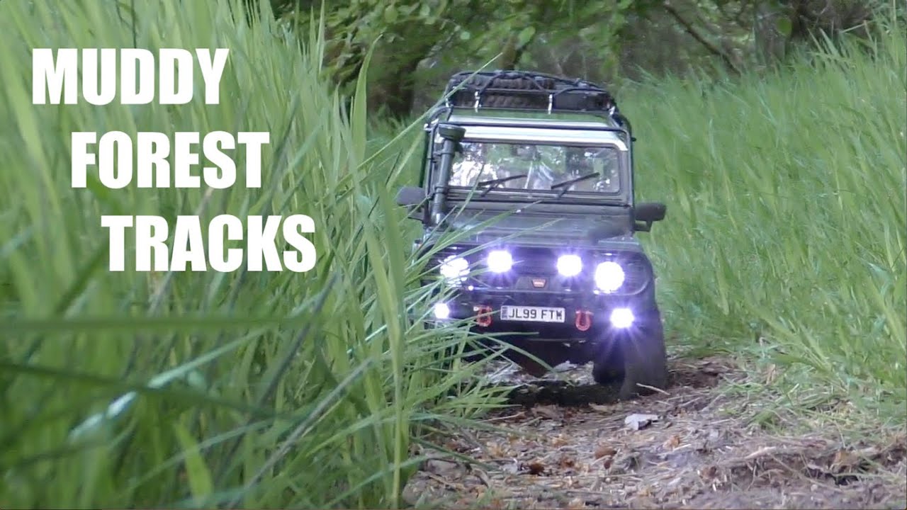 Land Rover Defender 90 | Boom Racing | Scale RC Trail Crawler - YouTube