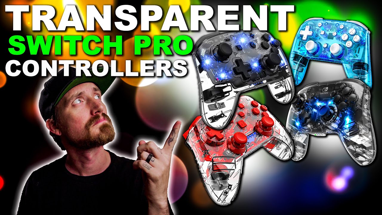 EVERY Transparent Switch Pro Controller on Amazon (including BinBok ...
