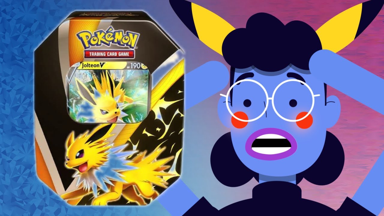 Pokemon TCG: 2021 Fall Eevee Evolutions Jolteon V Tin - Review - YouTube