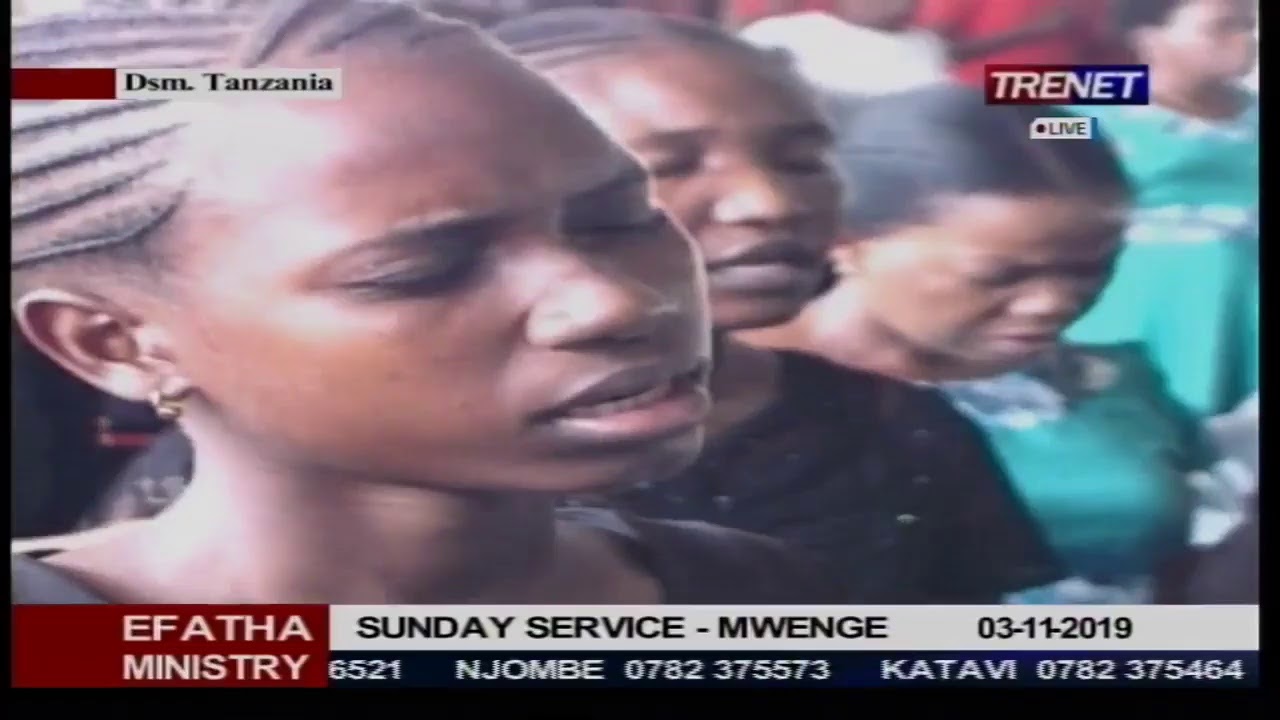 LIVE SUNDAY SERVICE - EFATHA MINISTRY MWENGE # 03/11/2019 - YouTube