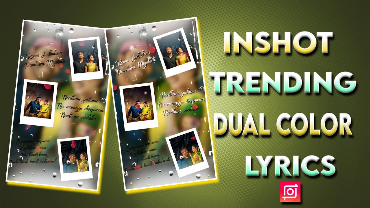Trending Lyrics Video Editing Inshot | Inshot New Lyrics Video Editing ...