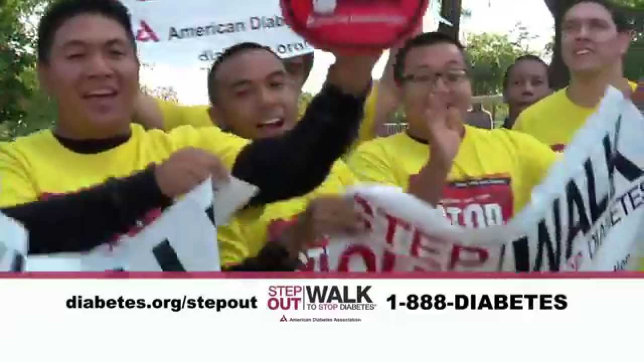 Step Out: Walk to Stop Diabetes - General PSA :15 - YouTube