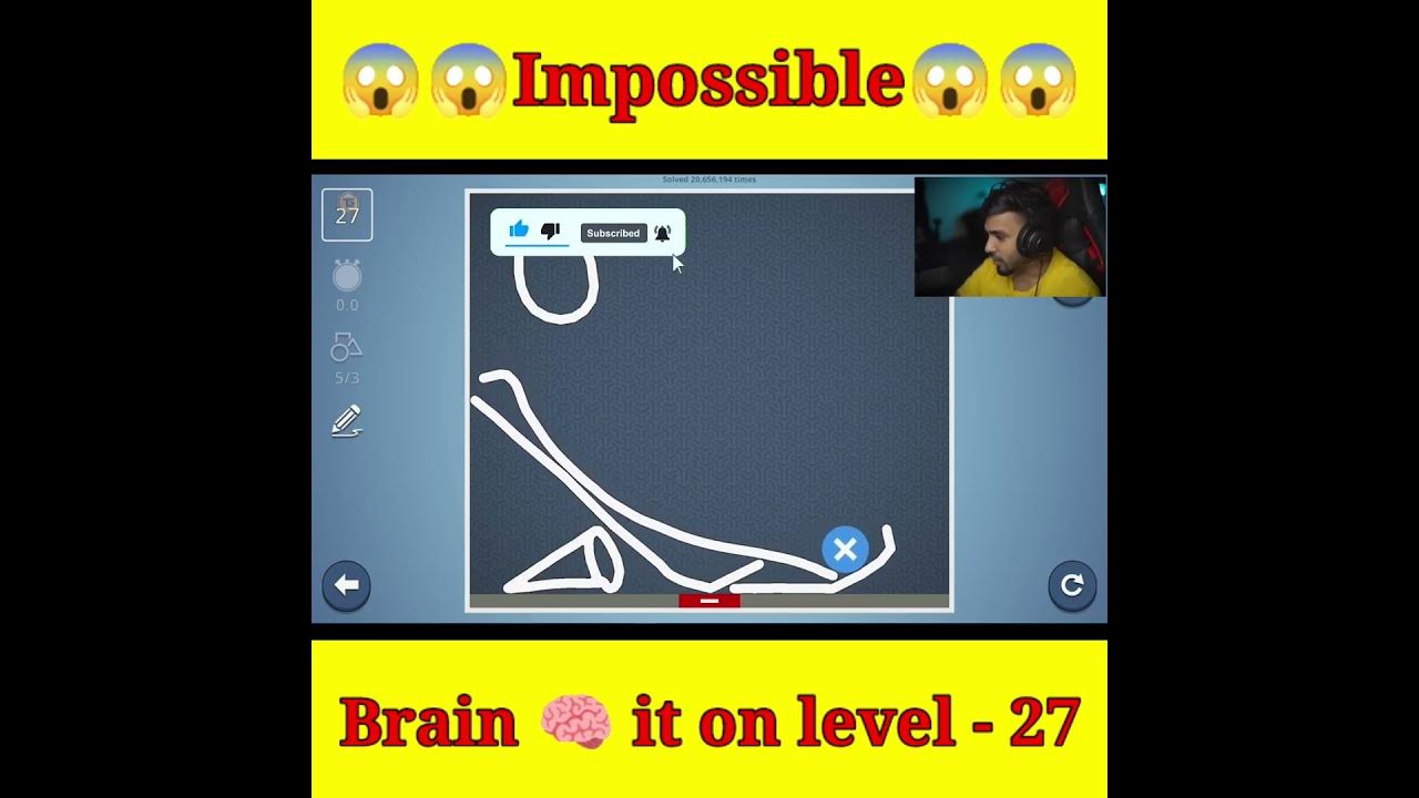 BRAIN IT ON LEVEL 27 TUTORIAL | Easy and funny tricks #shorts # ...