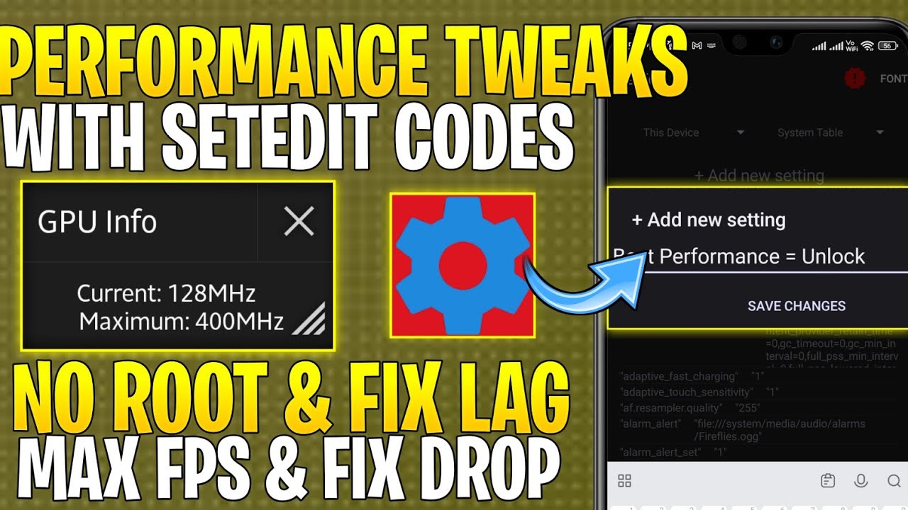 Performance Tweaks For Android Phone No Root Get Max Fps And Max