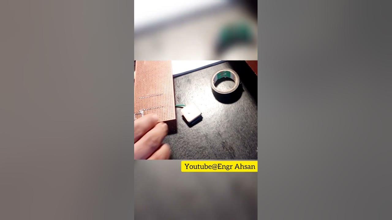 Soldering on vero board || DIY projects with Arduino #shorts #viral ...