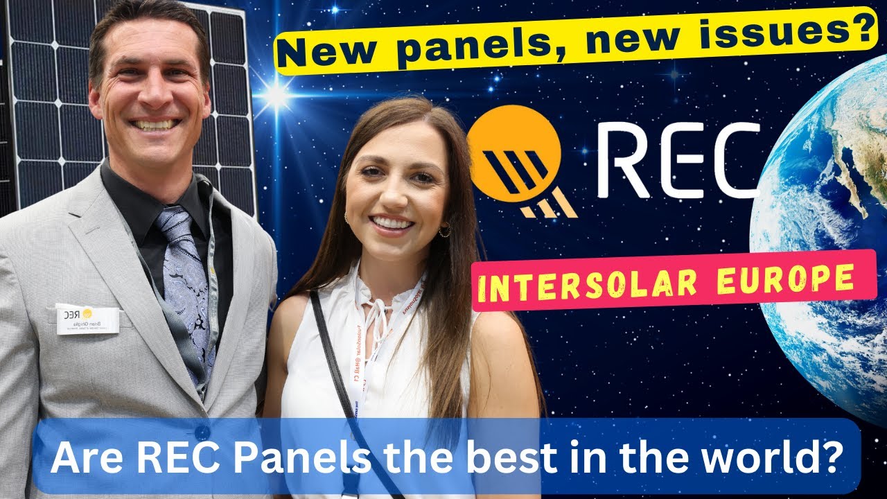 Best solar panel for your home 2023?! | InterSolar Europe REC Interview ...
