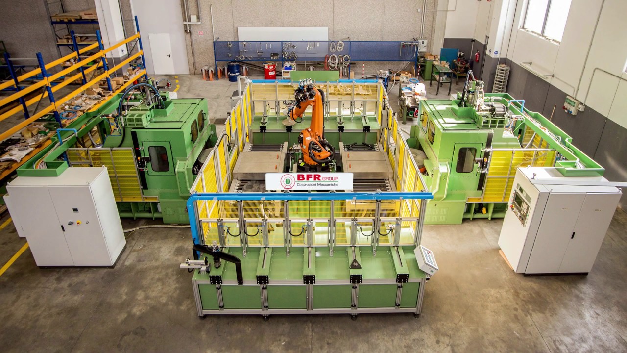 BFR MECCANICA - Machining Cells for Circular Blades - YouTube