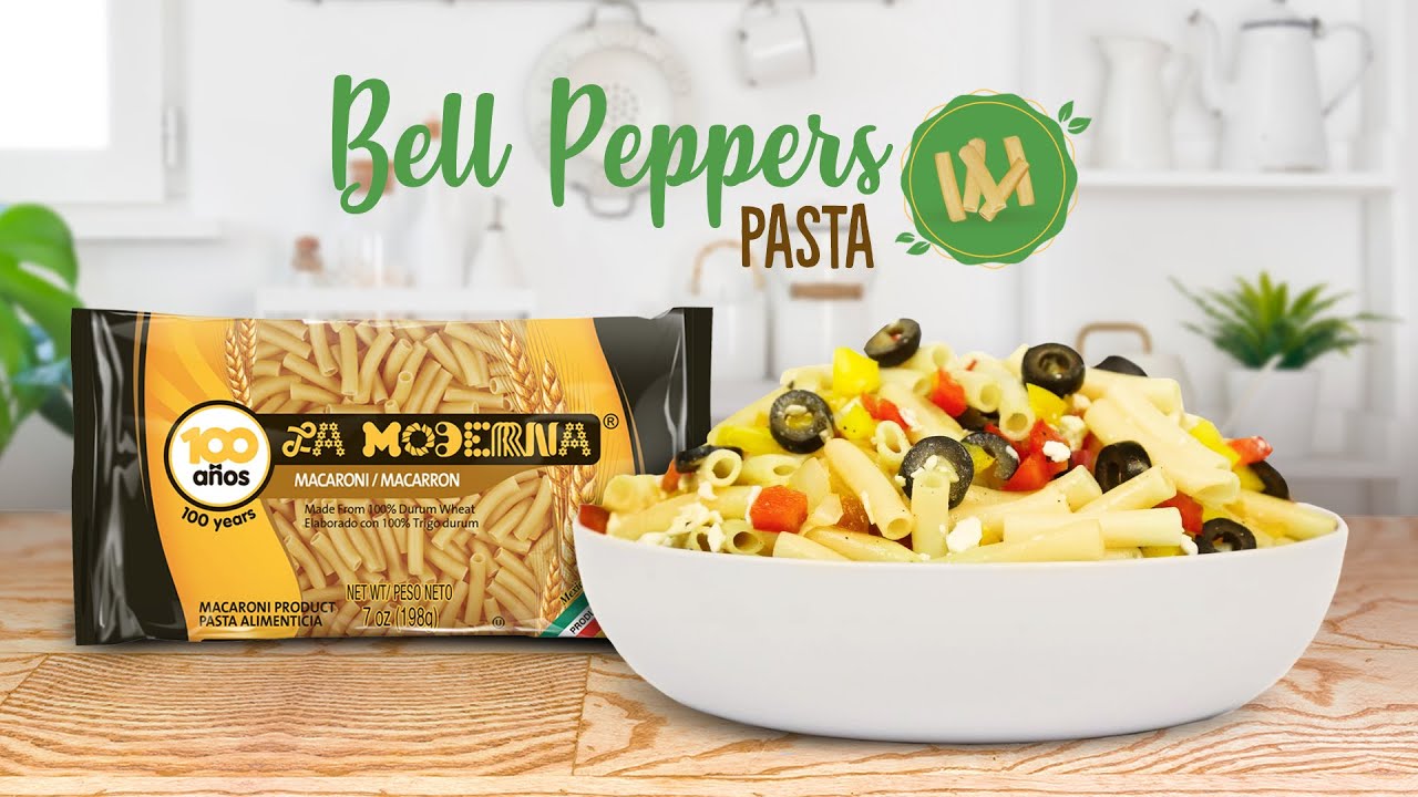 Bell Peppers Pasta - YouTube