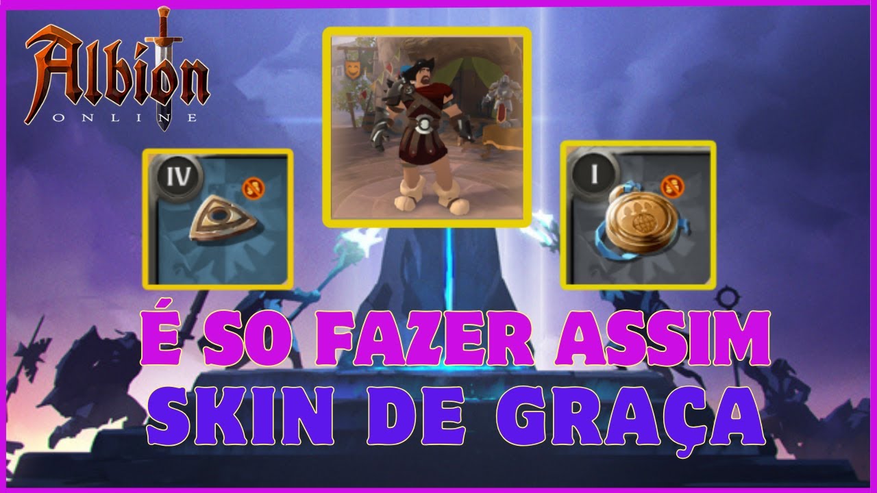 COMO PEGAR SKINS DE GRAÇAS COM DICAS E MÉTODOS SIMPLES | NO ALBION ...