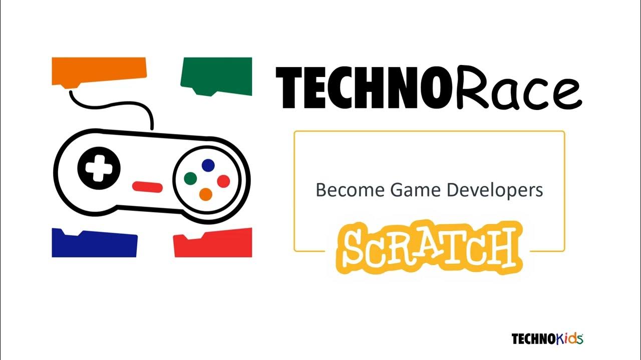 Scratch Game Development Lessons for Kids, Grades 4-9 Coding Unit, TechnoRace by TechnoKids ...