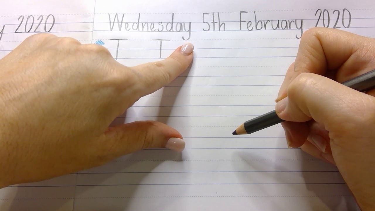 Handwriting Tt - YouTube