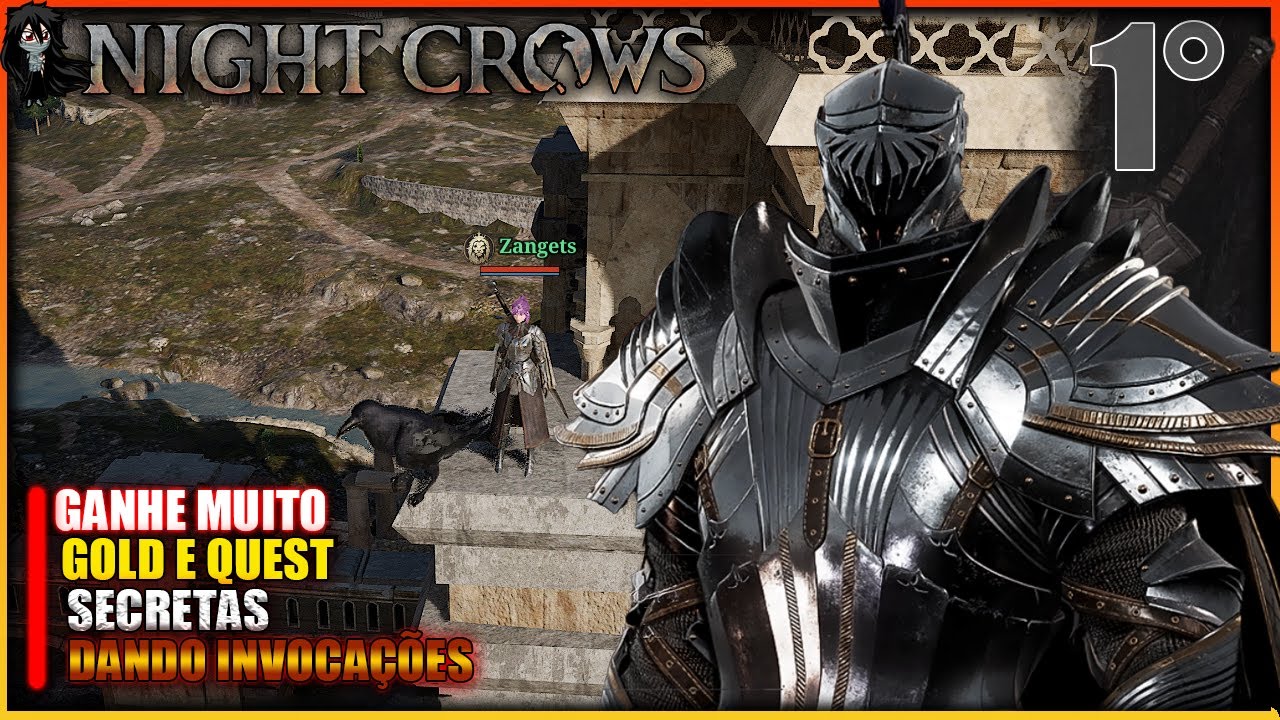 NIGHT CROWS QUEST SECRETAS LOCALIZAÇÃO / GANHE MAIS GOLD - YouTube