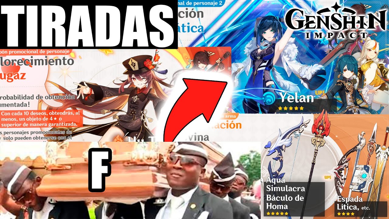 FFFFFFFFFFFFFFFFFFFF 🥹 TIRADAS con DJMJ || Genshin Impact - YouTube