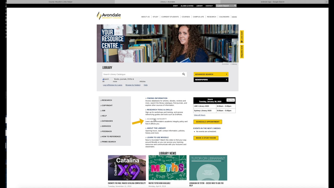 Library Support Online 2020 - YouTube