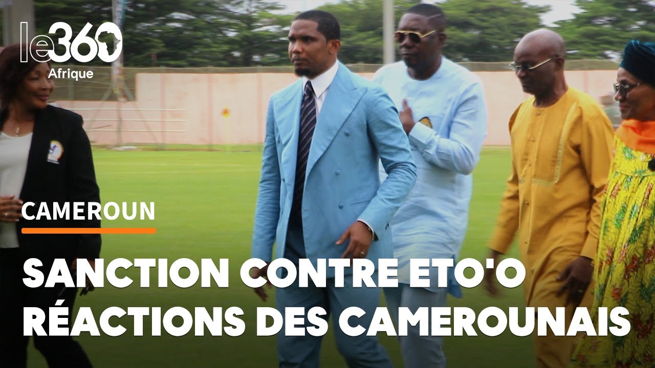 Samuel Eto’o sanctionné: le carton rouge des Camerounais à la Fifa - YouTube