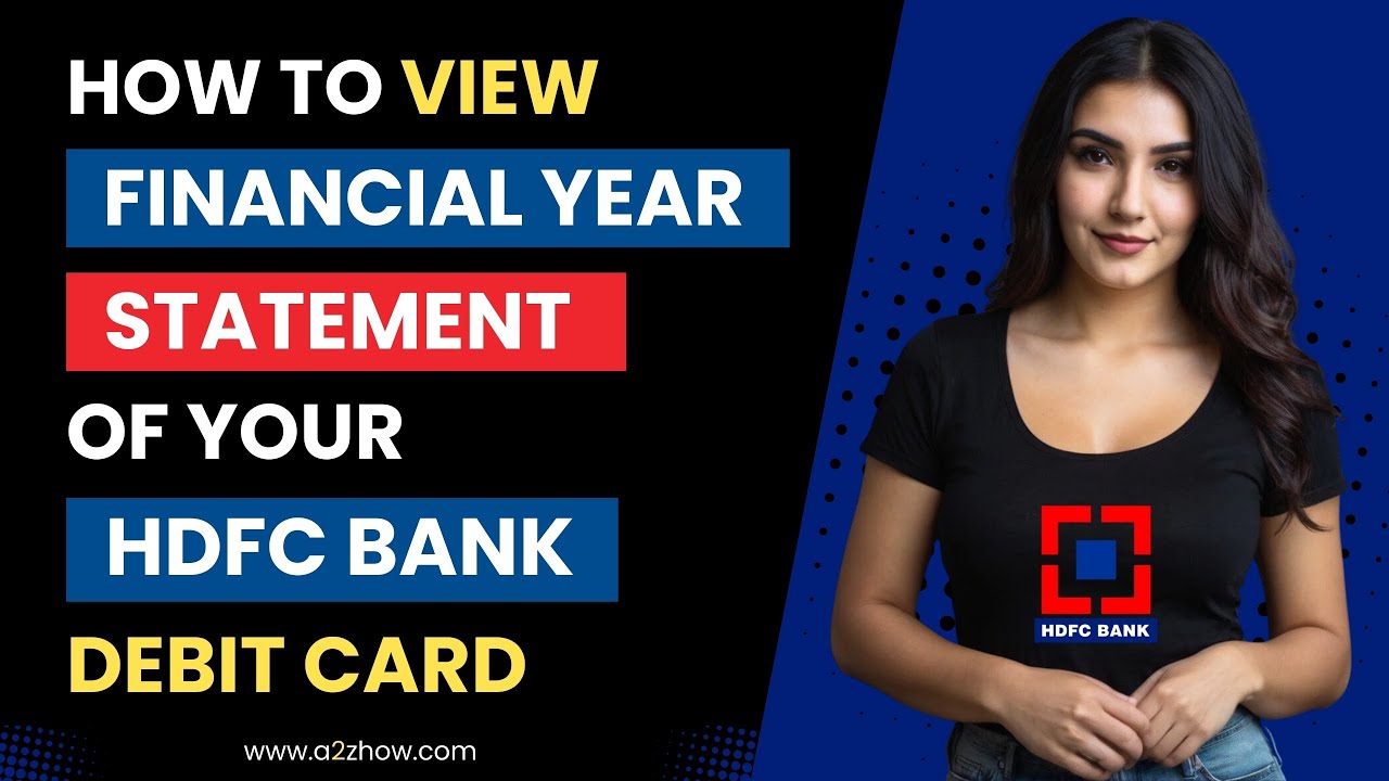 How to View Your Financial Year Statement of Your HDFC Bank Credit Card ...