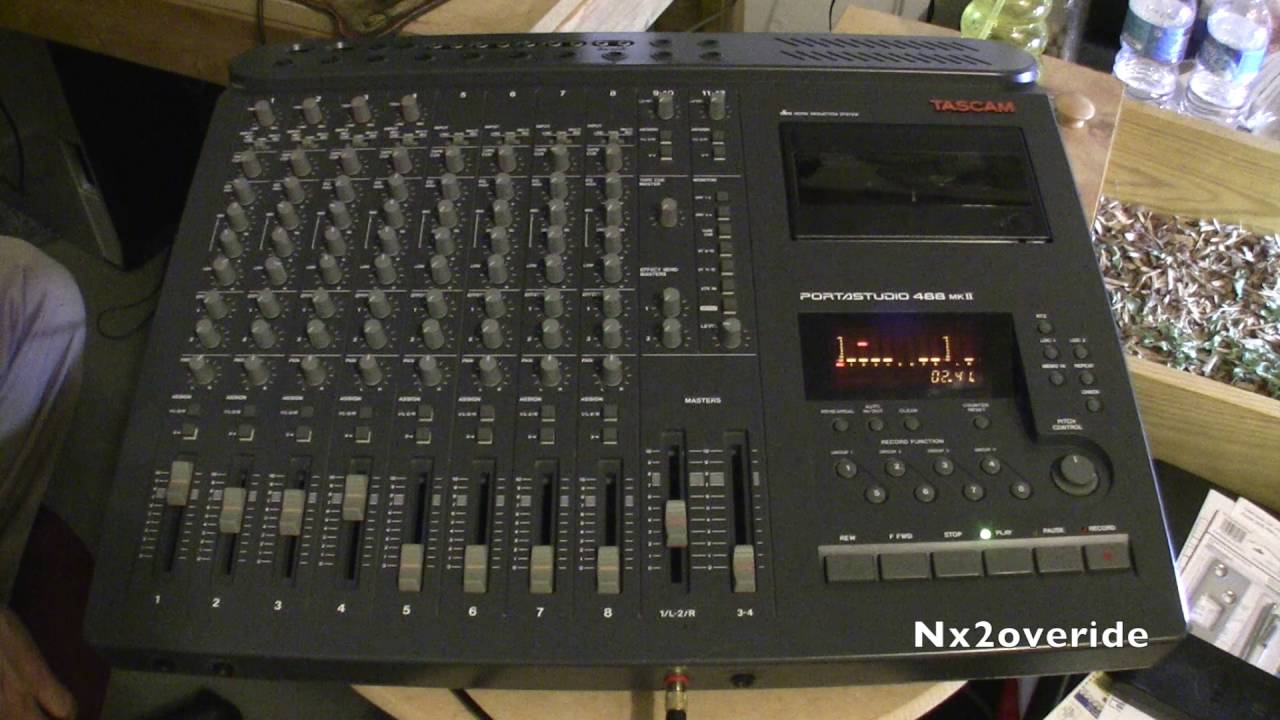 Vintage Analog Tascam Portastudio 488 MKII - YouTube