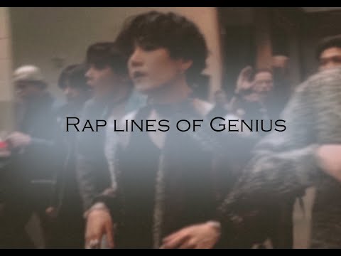 Rap lines of Suga / Рэп партии Шуги