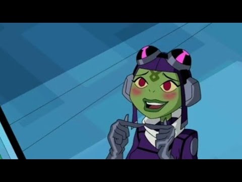 Ben flertando com Attea DUBLADO- Bullfrag Ben 10 Omniverse