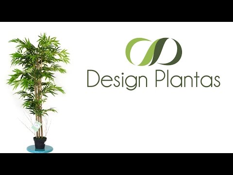 Bambu Artificial de 1,5m de altura 1095 folhas da DESIGN PLANTAS