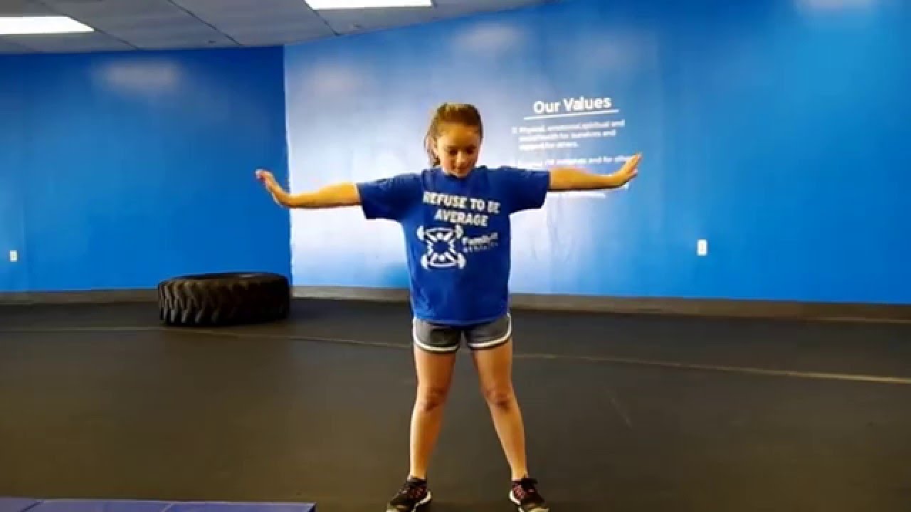 Windmill Toe Touches - YouTube