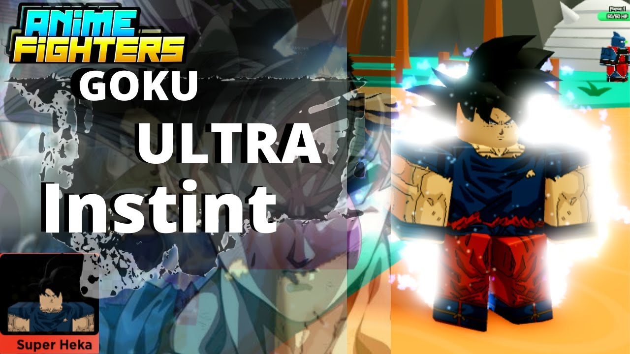 ROBLOX GOKU ULTRA INSTINTO ANIME FIGHTER - YouTube