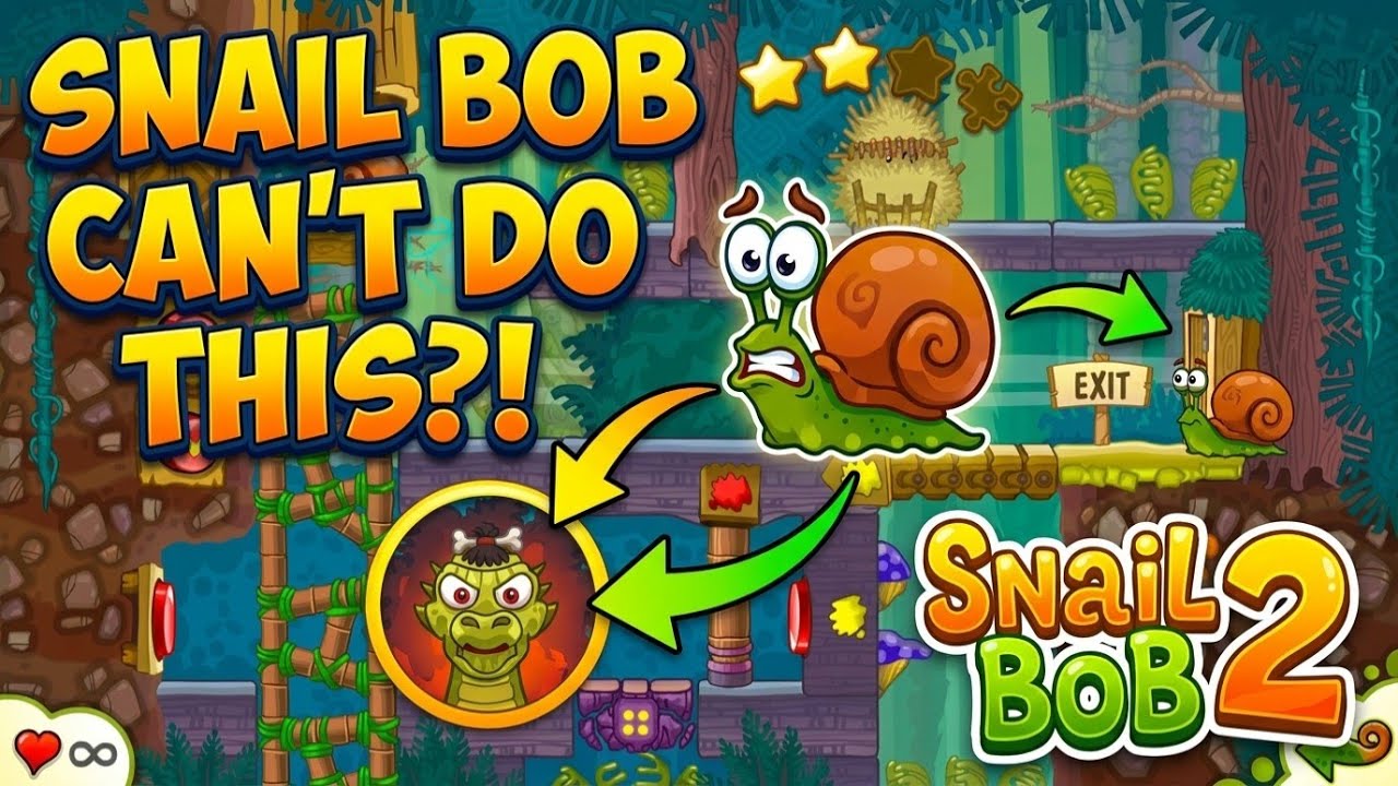 Let's Play - Snail Bob 2, Level 3-11, Island Story - YouTube