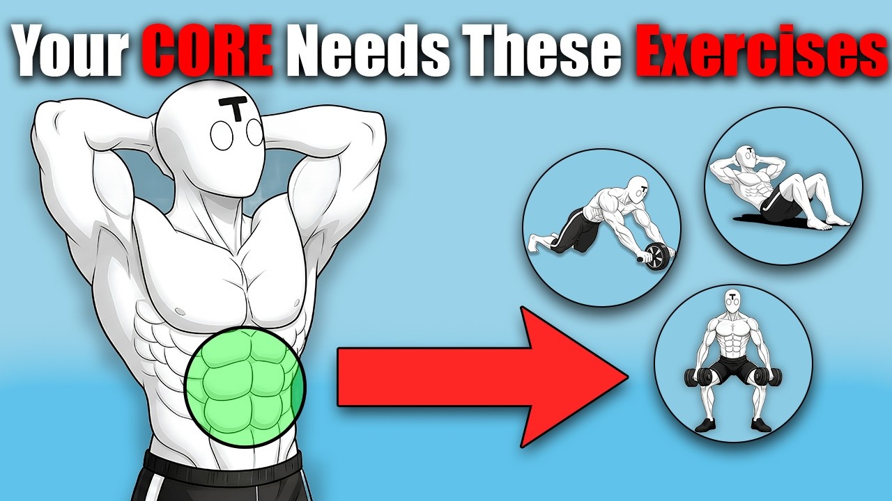 Your Core Is Weak… Do THESE Exercises to Fix It Fast - YouTube